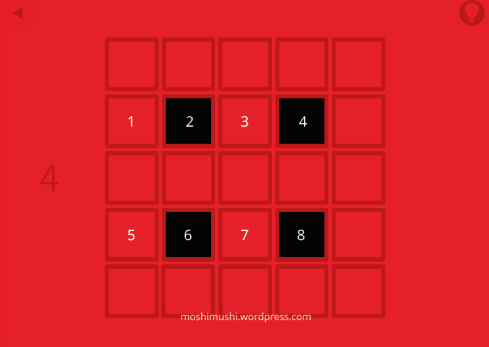 [red] (web version) Level 1 – 25 Walkthrough – moshimushi