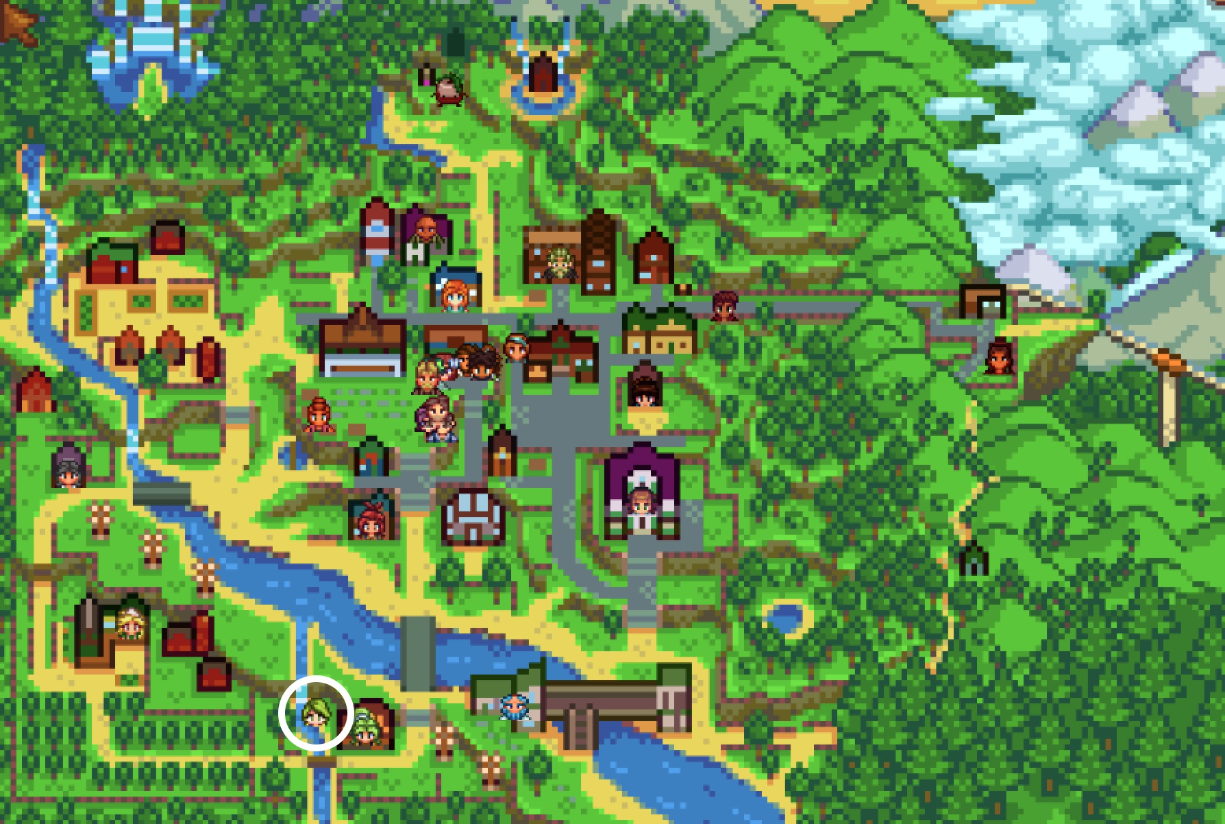 [Stardew Valley] Locations After Modding – moshimushi